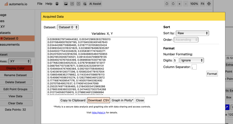 WebPlotDigitizerの使い方 | MatDaCs